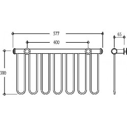 Râteliers à verres finition laison ou inox - Accessoires cuisines